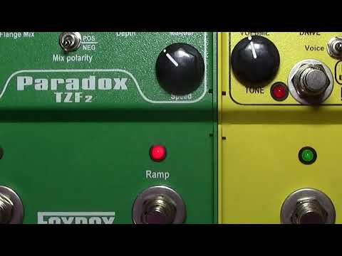 Foxrox Electronics Paradox TZF2 Analog Through-Zero Flanger | Reverb