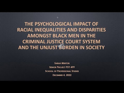 Psychology Capstone Showcase - Sarah Minton