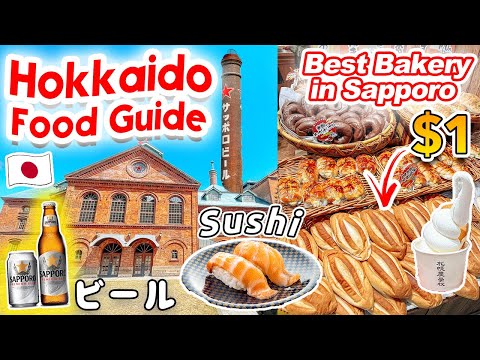What To Eat in Sapporo🇯🇵 BEST Conveyor Belt Sushi, Sapporo Beer Museum, bakery (Hokkaido Vlog)