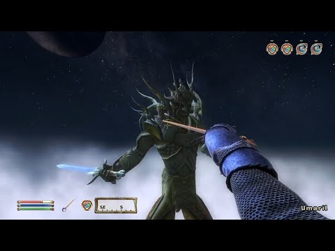Oblivion - Battle with Umaril the Unfeathered