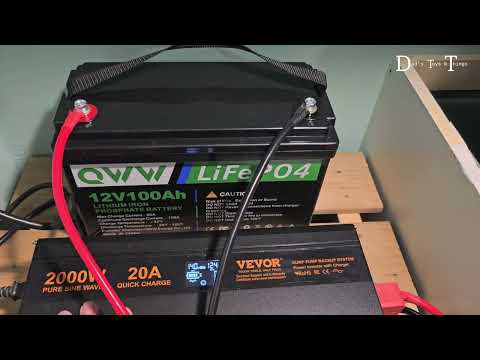 How to set up a sump pump battery backup, it's easier than you think...