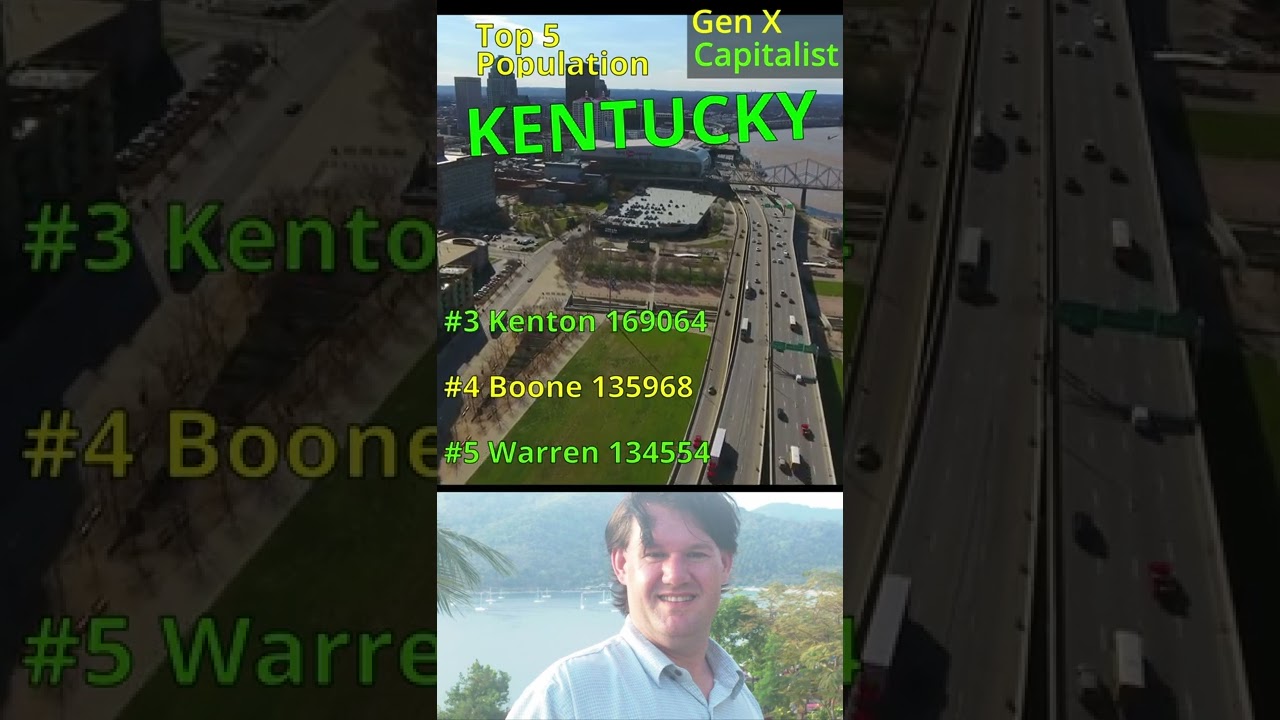 Top 5 Highest population areas KENTUCKY Investing in Real Estate.