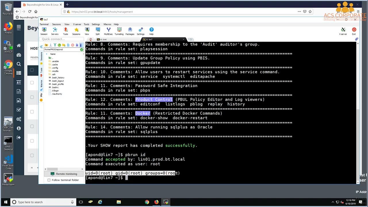 How BeyondTrust Privilege Management for Unix and Linux Works