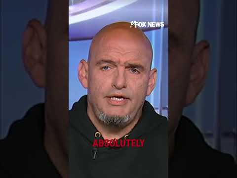 Fetterman responds to criticism from Democrats: 'That's their prerogative' #shorts #usa #politics