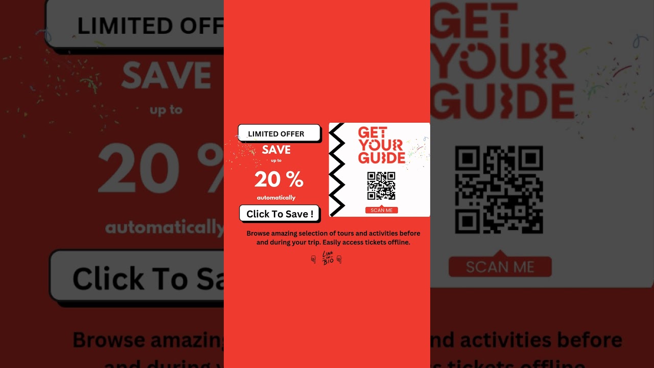 How to Get a GetYourGuide Promo Code 🎟️ | Save up to 20% on Tours & Activities!