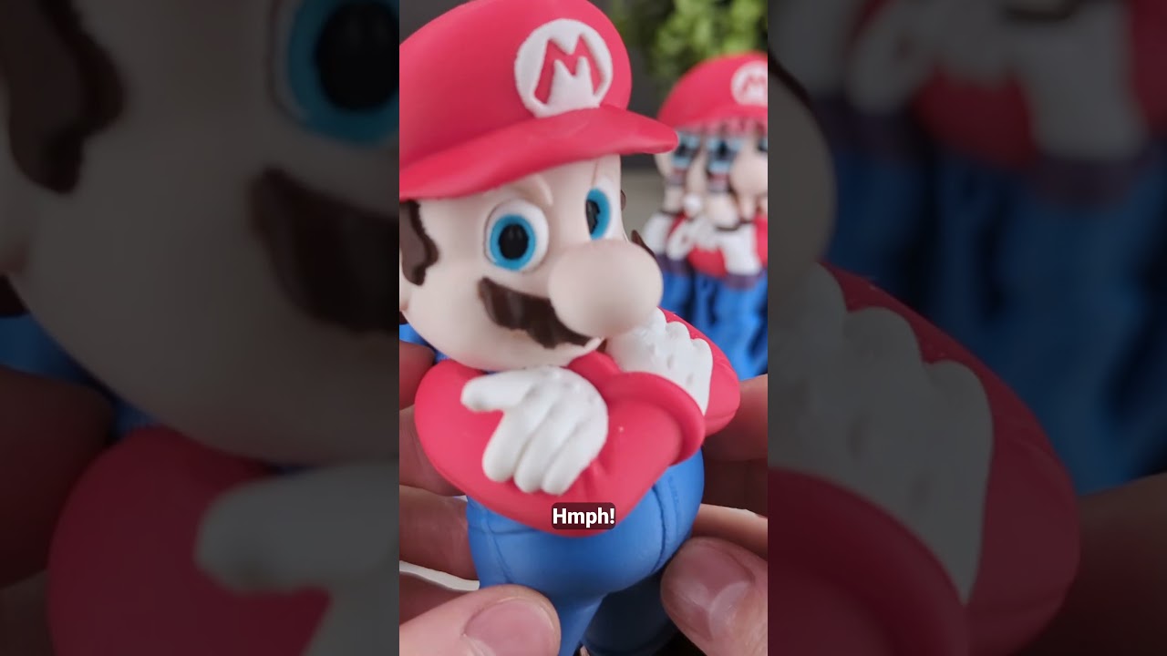 3D printed Mario
