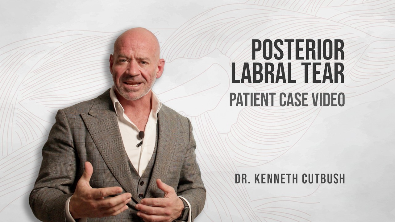 Dr. Kenneth Cutbush | Posterior Labral Tear
