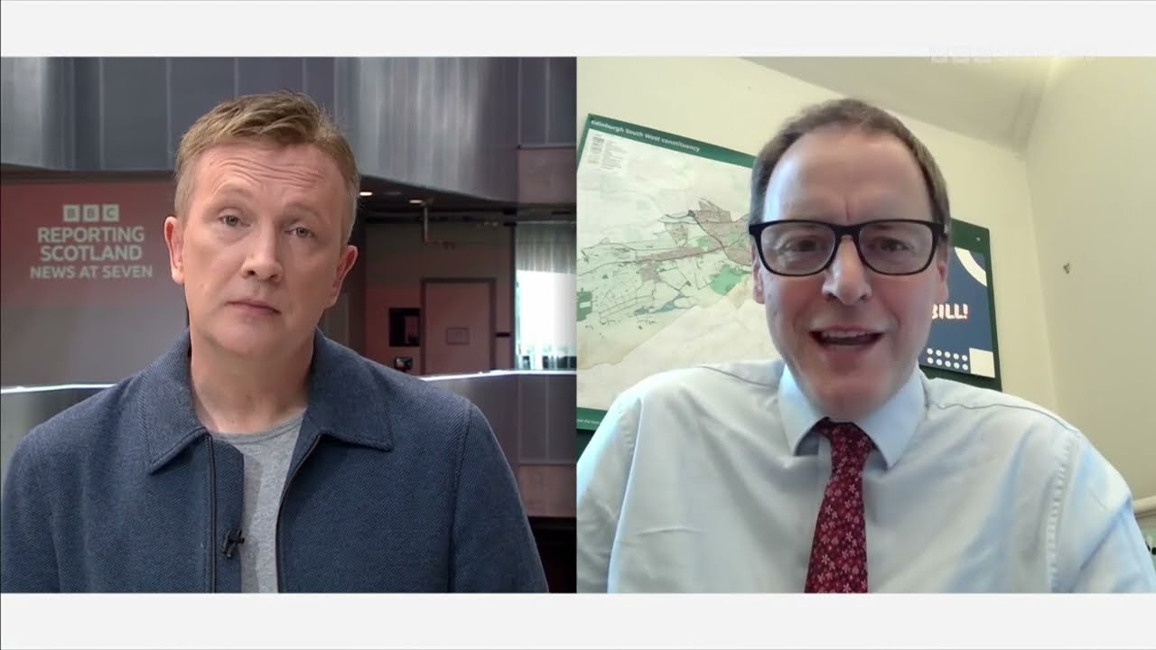 BBC Reporting Scotland - Dr Scott Arthur MP's Rare Cancers Bill passes its third reading.