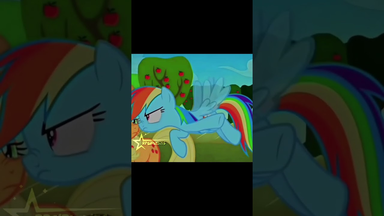 I cant stop editing this scene😭👍 #mlp #mlpedit #mylittlepony #applejack #rainbowdash #appledash
