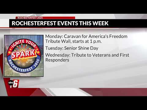 Rochesterfest 2025: Events happening this week