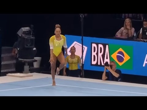 Rebeca Andrade 🇧🇷 - 14,500 SILVER 🥈Floor Final - World Championships 2023