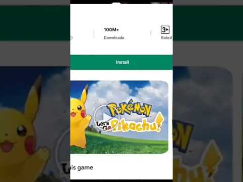 "Pokemon lets go pikachu"🥶😱 play store download