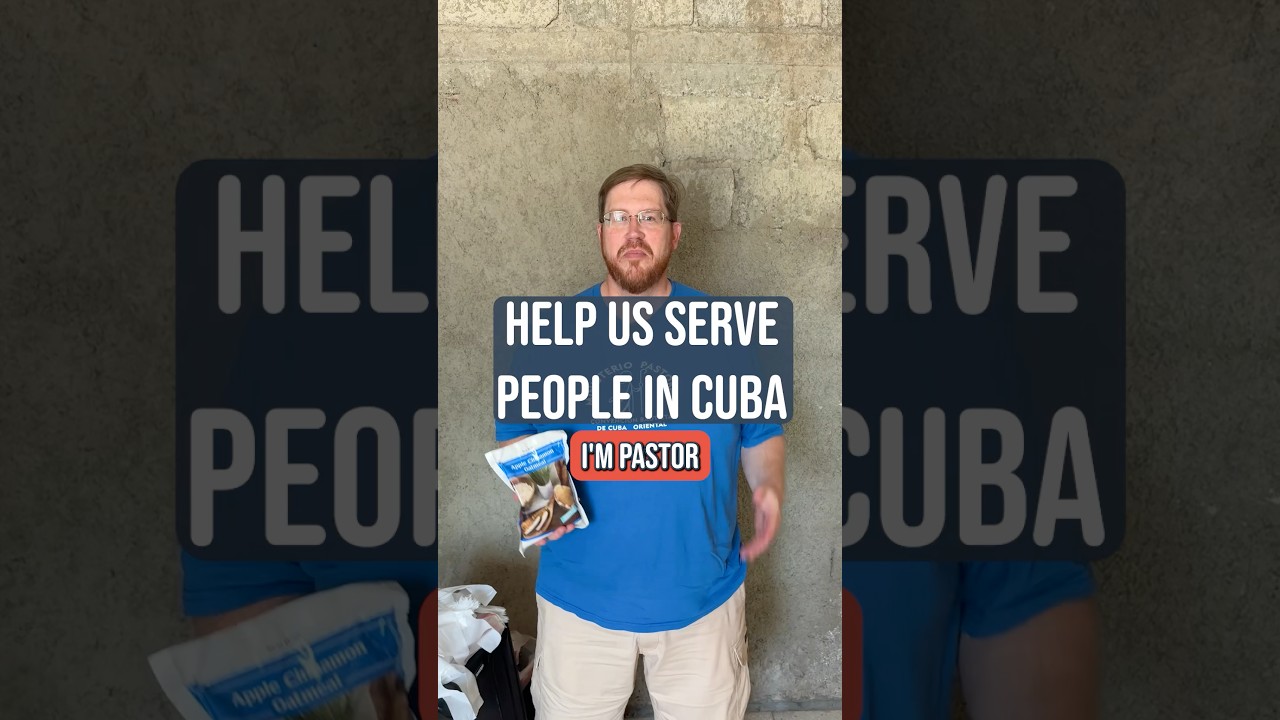 We need your help to serve the people of Cuba. 💙🇨🇺