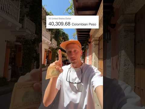 What does 3 US dollars get you in Colombia?