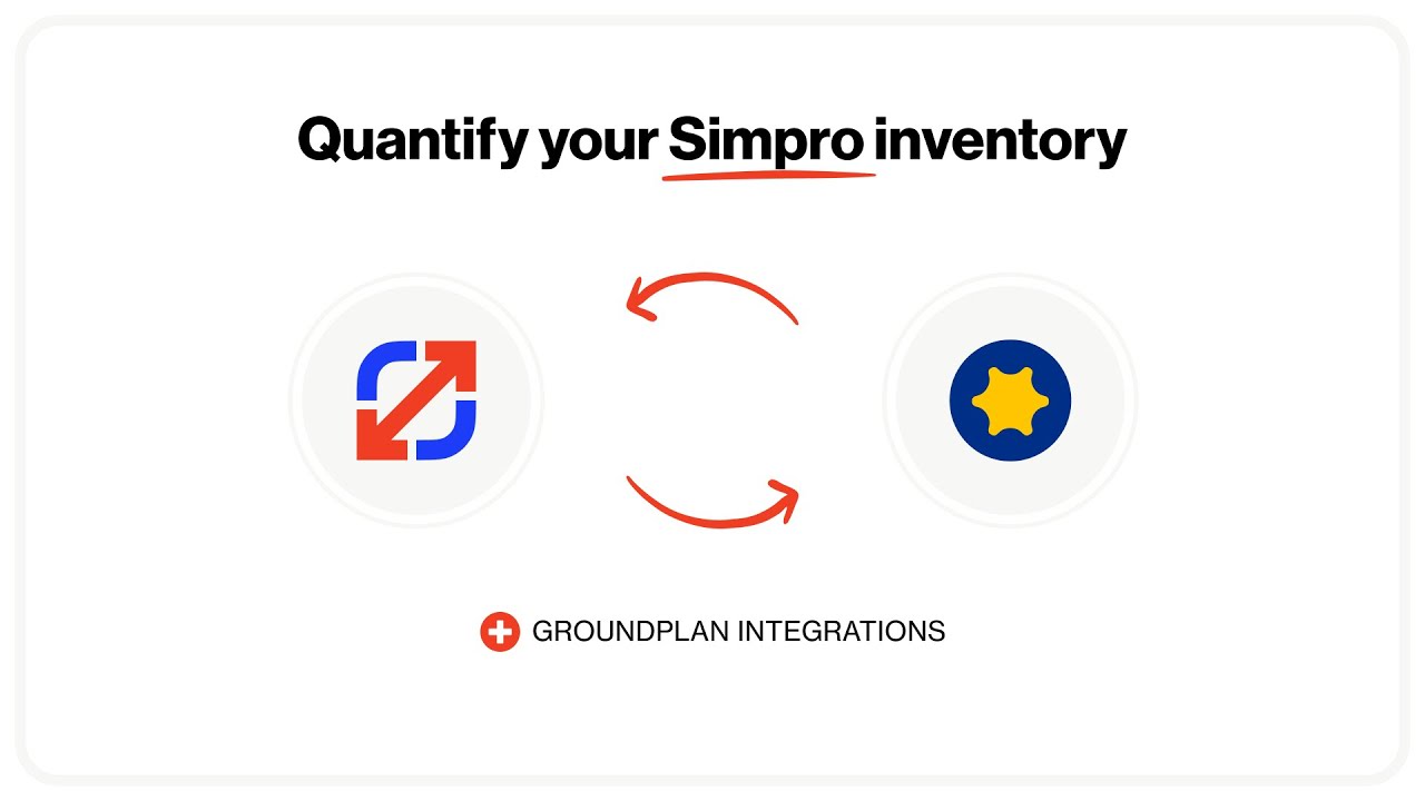 Groundplan and SIMPRO Integration