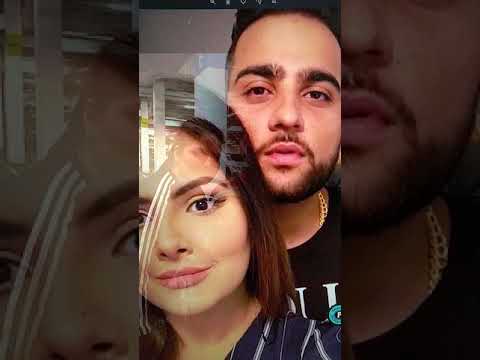 Karan Aujla with Wife
