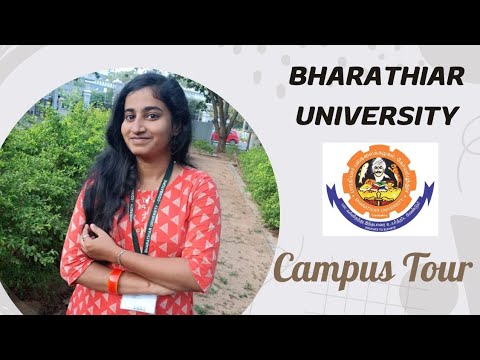 Bharathiar University Campus Tour 2025 | A Walk Through Nature, Learning & Hostel Life 🌿🎓