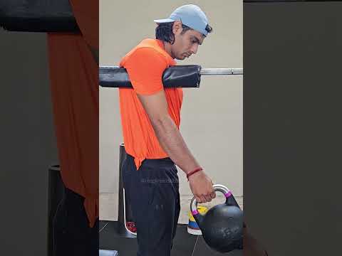 Grit and grind! πͺ #NeerajChopra in training mode π₯
