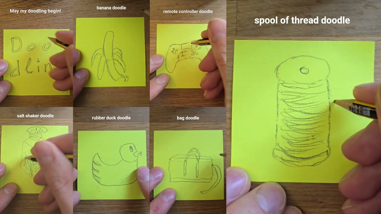 weekly doodles, week 0!