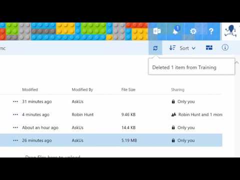 Recover Deleted files from OneDrive Recycle bin