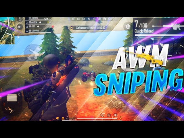Top 5 tips to use snipers efficiently in Free Fire