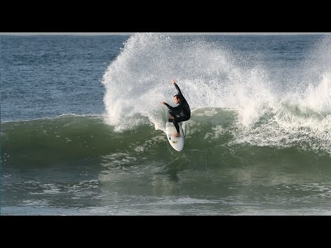 "Team Chris" and friends attack a Hermosa Beach Swell