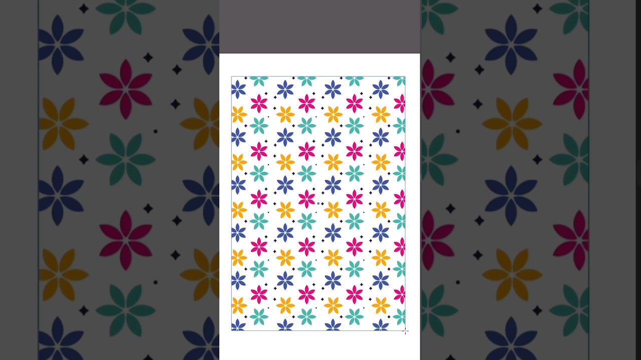 How to make Pattern Swatch in #adobeillustrator. Follow for more #illustratortips