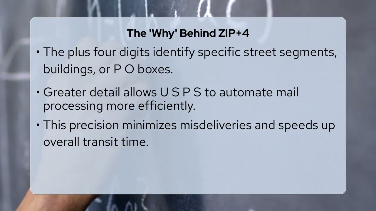 How To Find A ZIP+4 Code For An Address?