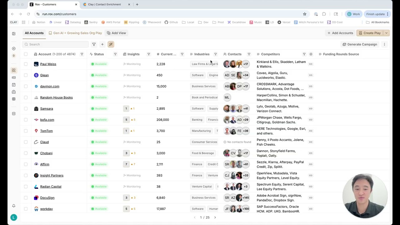 Inside Rox x Clay: Automating Sales Research with AI Agents