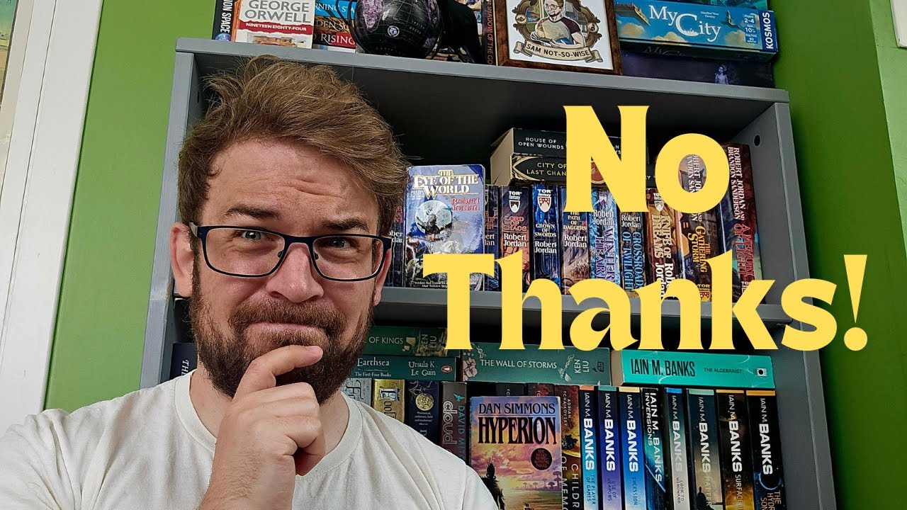 Books and Authors I'll NEVER Read