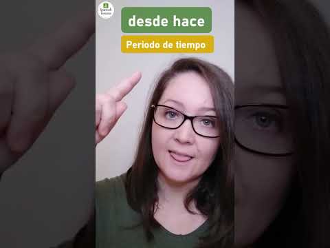 ✨How to use desde and desde hace │ Beginners Spanish #spanishlesson #learningspanish #spanishgrammar