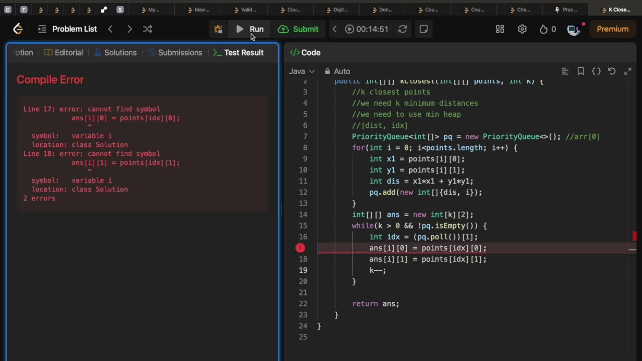 Day 25:100 solving dsa problems