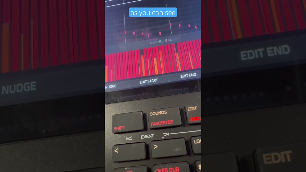 How to change the velocity of multiple notes on the MPC Live 3 #MPCLive3