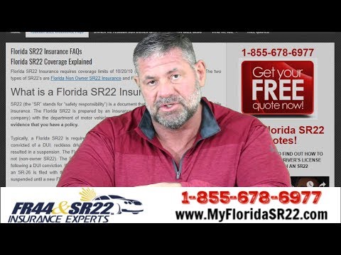 What Is A Florida SR22?