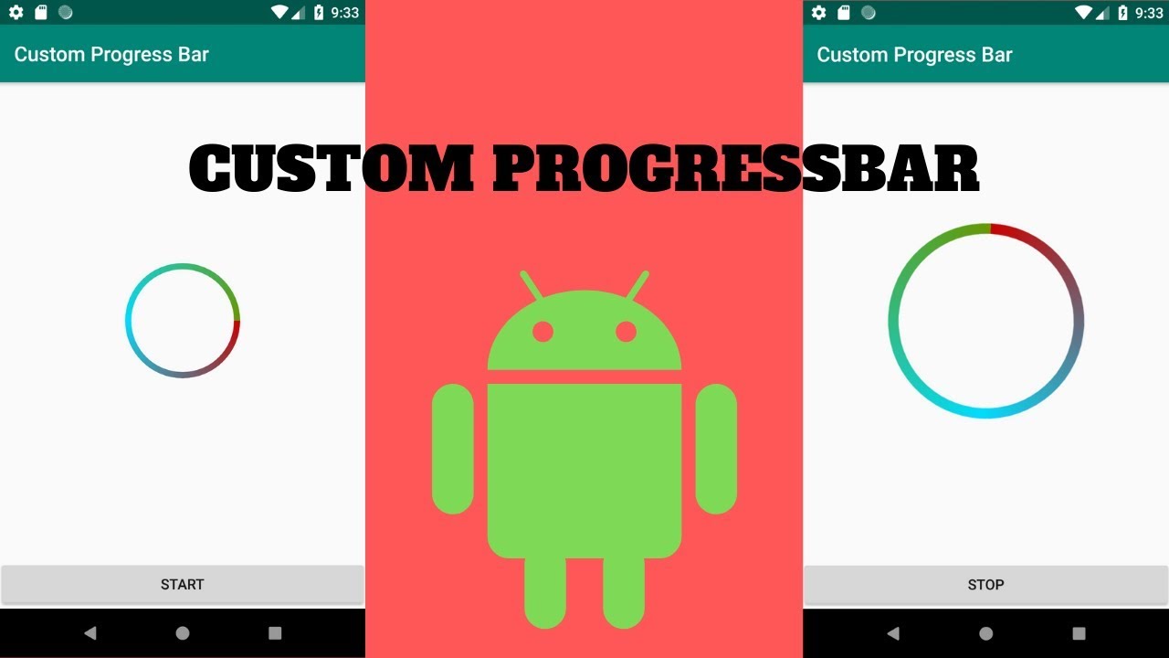 Custom ProgressBar & Animation - Android Tutorial (2018)
