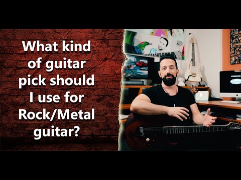 What kind of guitar pick should I use for Rock/Metal guitar? - INT 249