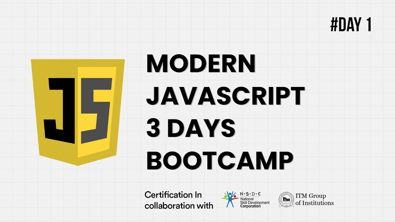 Day 1 | JavaScript Essentials for the Modern Web