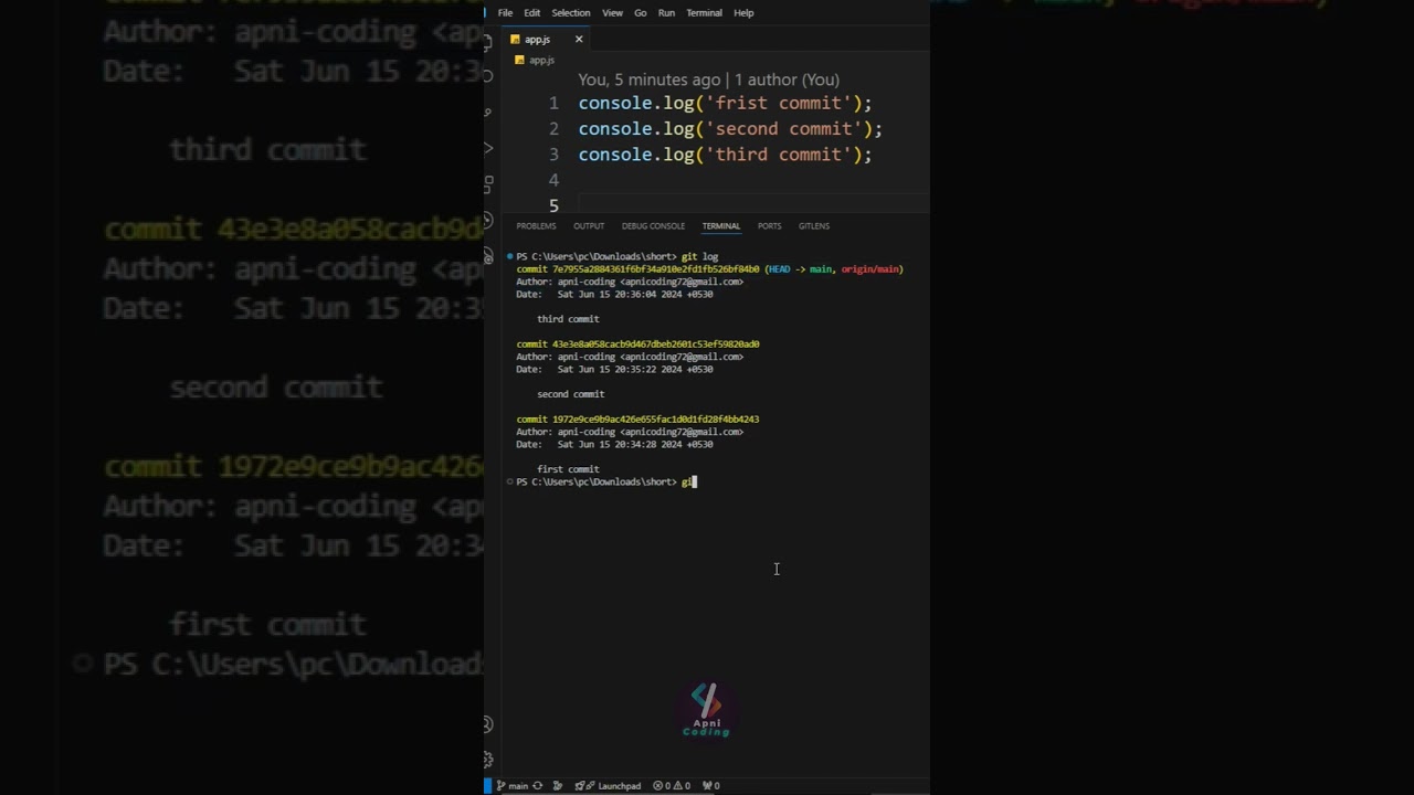 #github #githubpages #interview #gitcommands #gitrevert #nodejs #javascript #js #coder #code #trend