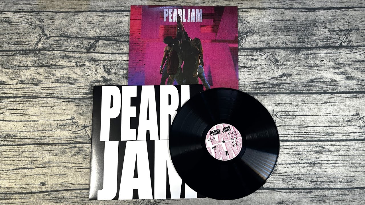 Pearl Jam - 'Ten' vinyl unboxing
