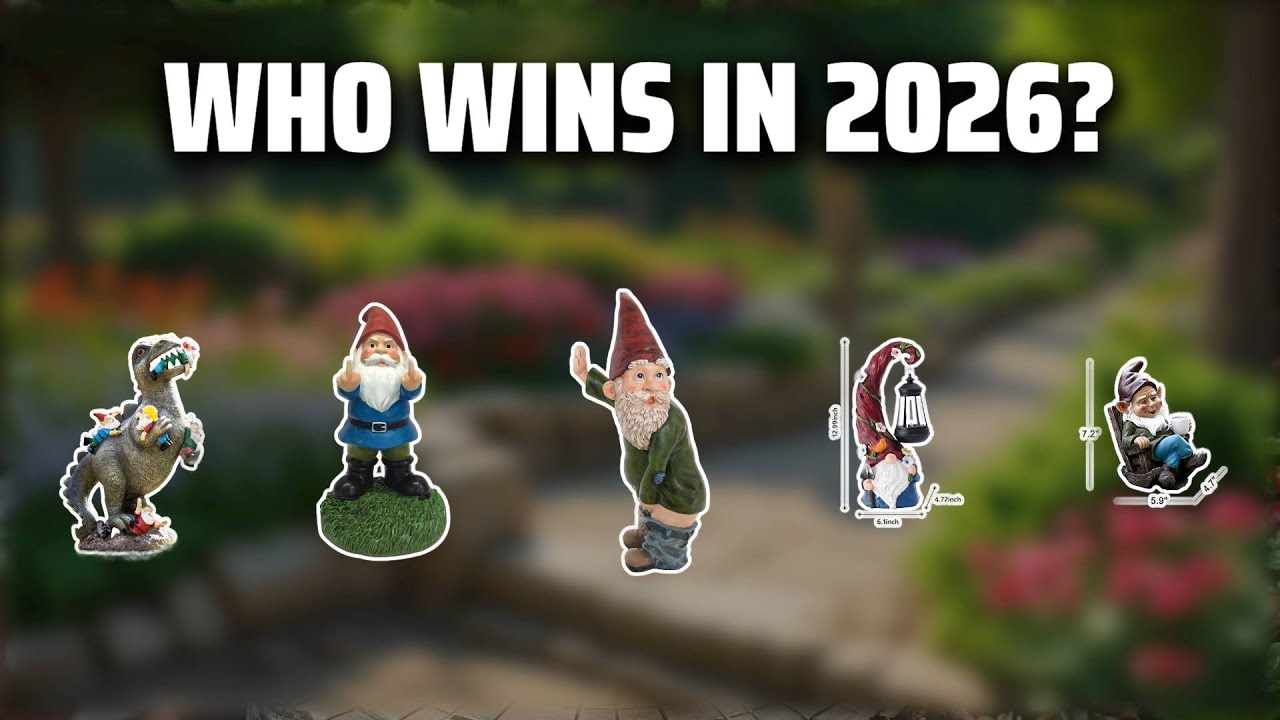 The Top 5 Best Garden Gnome in 2026 - Must Watch Before Buying!