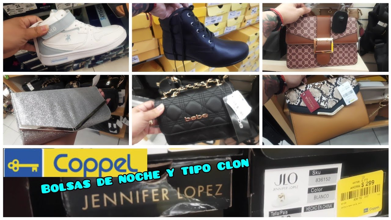 COPPEL🗝BOLSAS CLUTCH de NOCHE o FIESTA |etiqueta AMARILLA🚨JLO