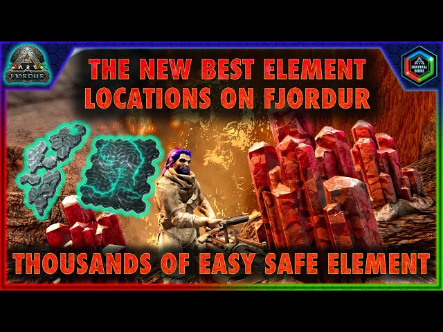 ARK Fjordur resource map: Locations of all resources in the game