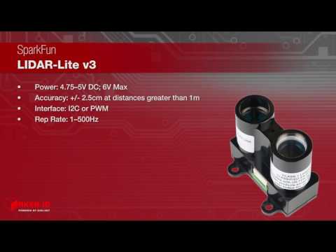 SparkFun LIDAR-Lite v3 | Maker Minute