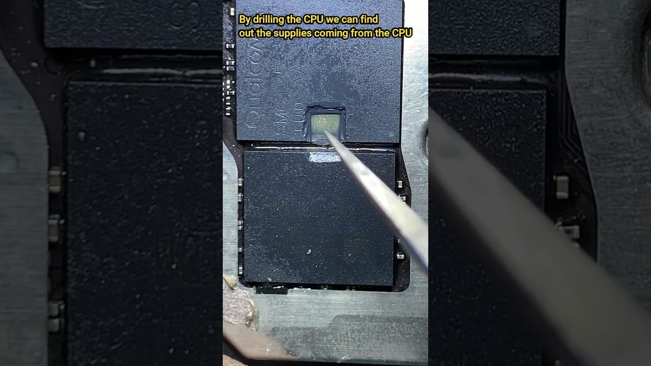 Cpu Drill 🔥 #technology #mobilerepair