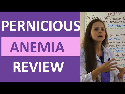 Pernicious Anemia Nursing, Pathophysiology, Symptoms, Treatment | Anemia Types NCLEX