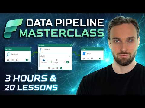 Learn Microsoft Fabric Data Pipelines in 2025 - Full Course!