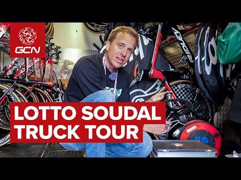 Lotto Soudal Team Mechanic's Truck Tour | Behind The Scenes At The Giro d'Italia 2019