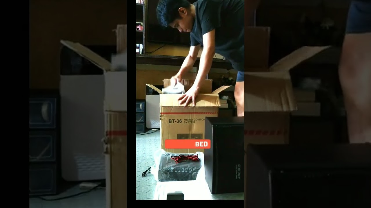 Unboxing STAR COBY DIGITAL PLAYER