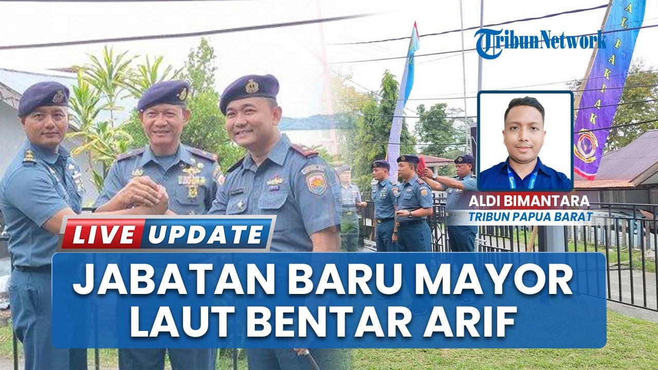 Momen Sertijab Mayor Laut Bentar Arif Wibisono saat Resmi Jabat ...