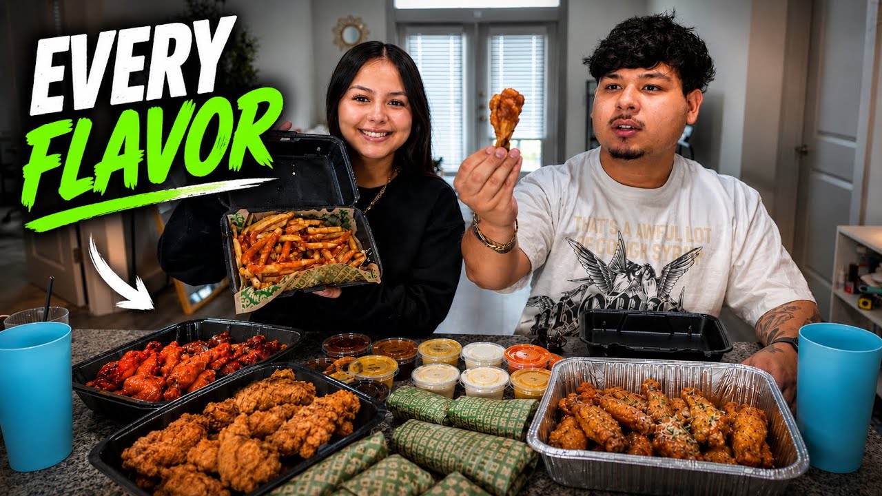 TRYING AND RATING EVERY WINGSTOP FLAVOR SO YOU DON’T HAVE TO 